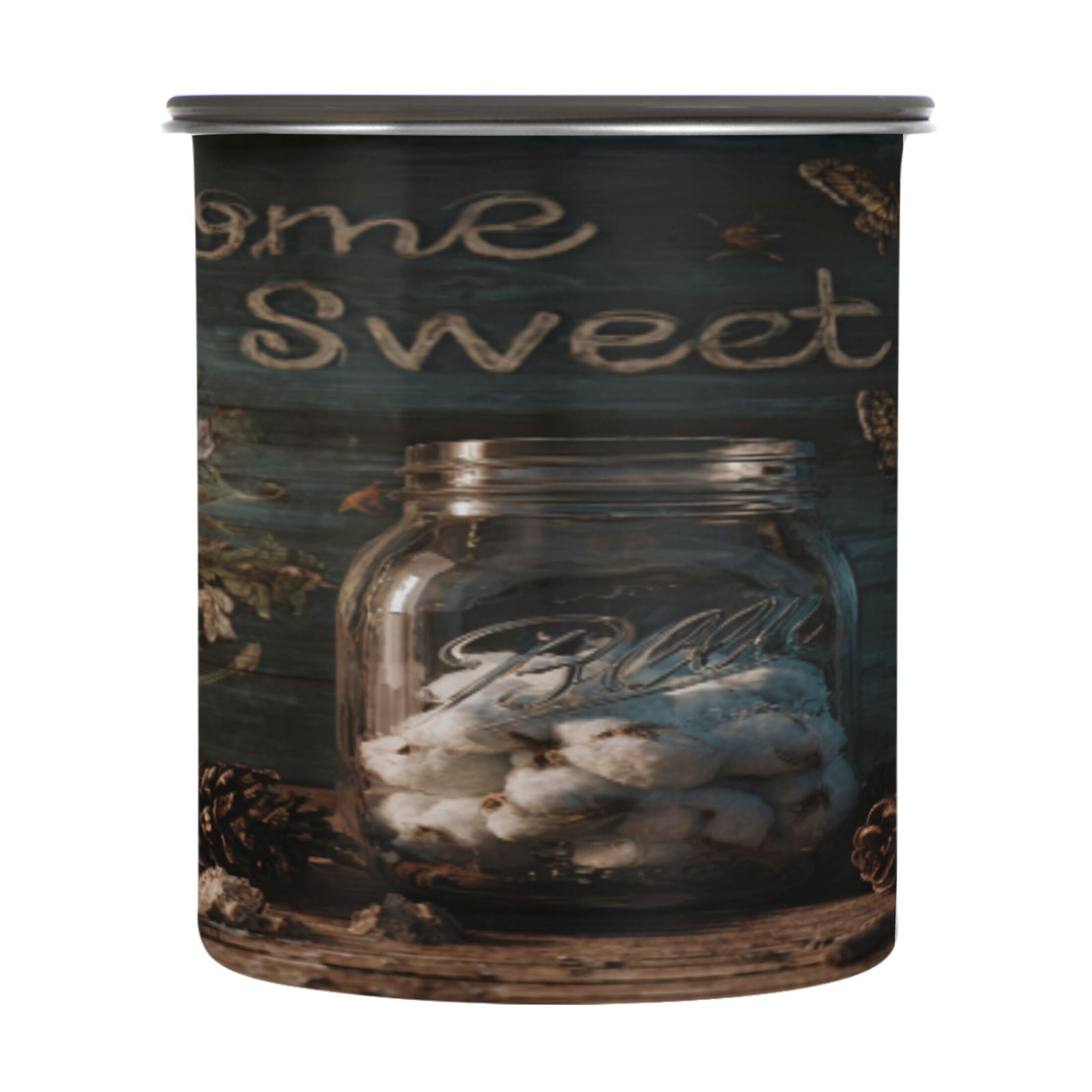 Wobogo Home Sweet Food Storage Jars 304 Food Grade Stainless Steel ...