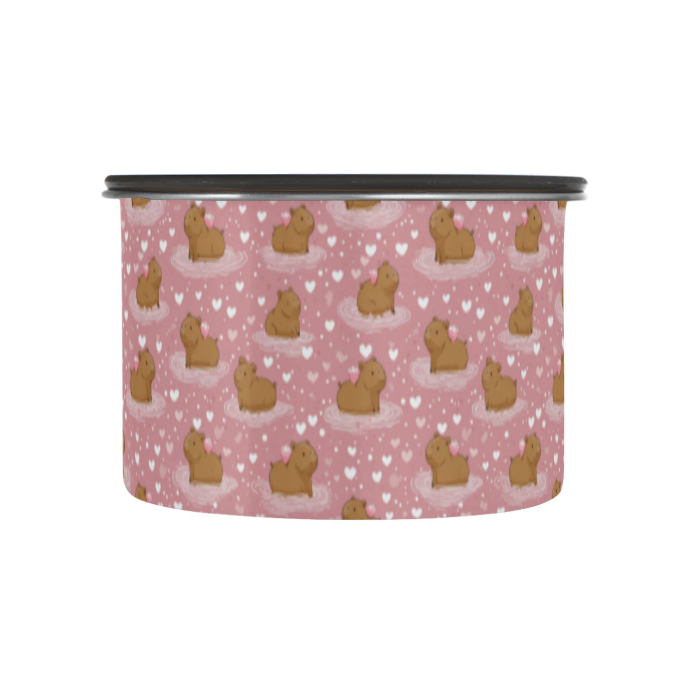 Wobogo Love Capybara Food Storage Jars 304 Food Grade Stainless Steel ...