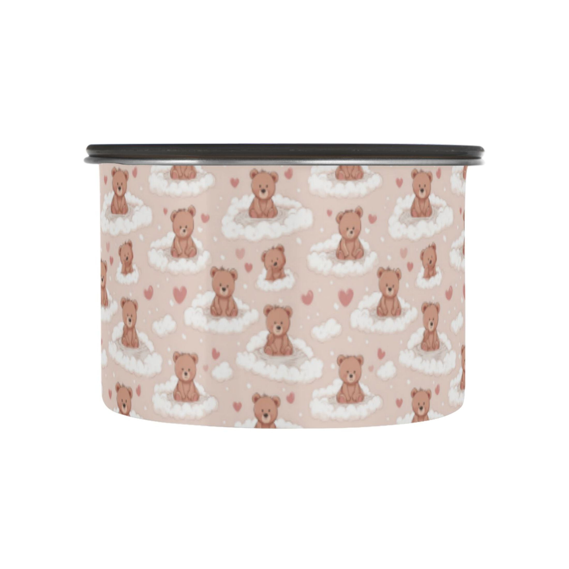 Wobogo Love Teddy Bear Food Storage Jars 304 Food Grade Stainless Steel ...