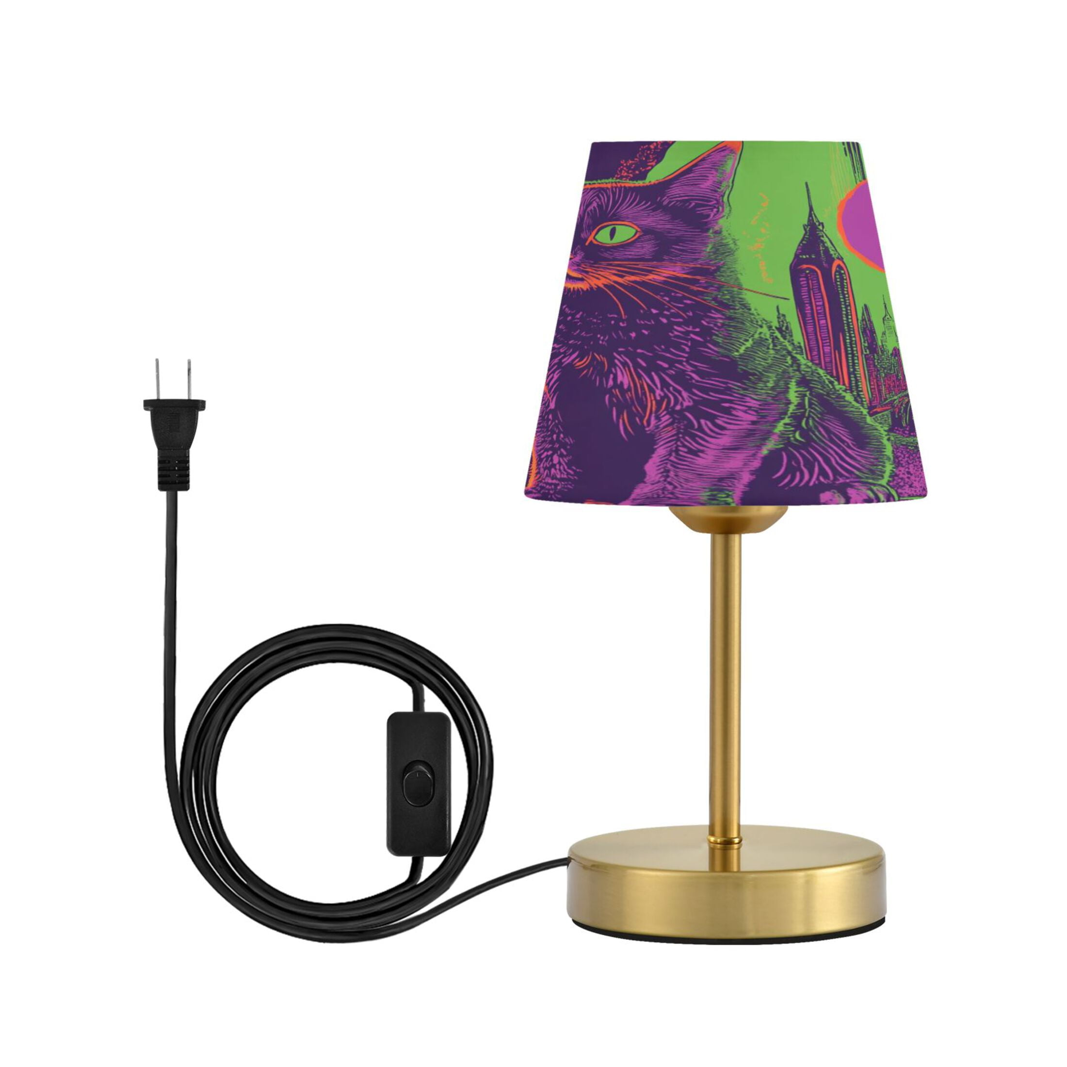 Wobogo Moebius Cat Table Lamps Three-channel Adjustable Lighted Antique ...