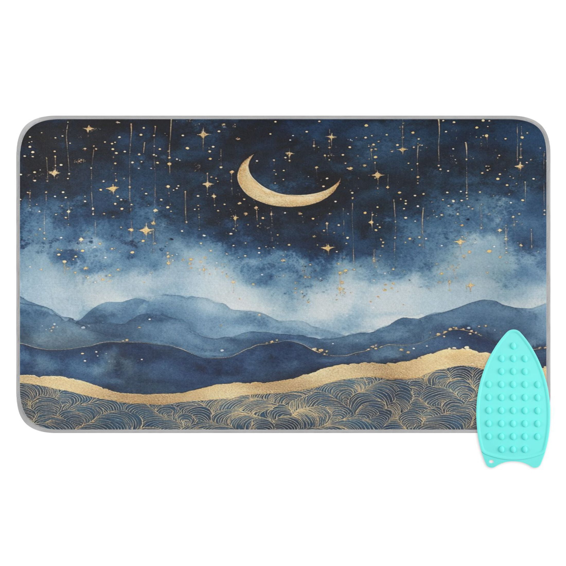 Wobogo Night Sky over The Sea Ironing Mat Blanket Quilted Washer Dryer ...