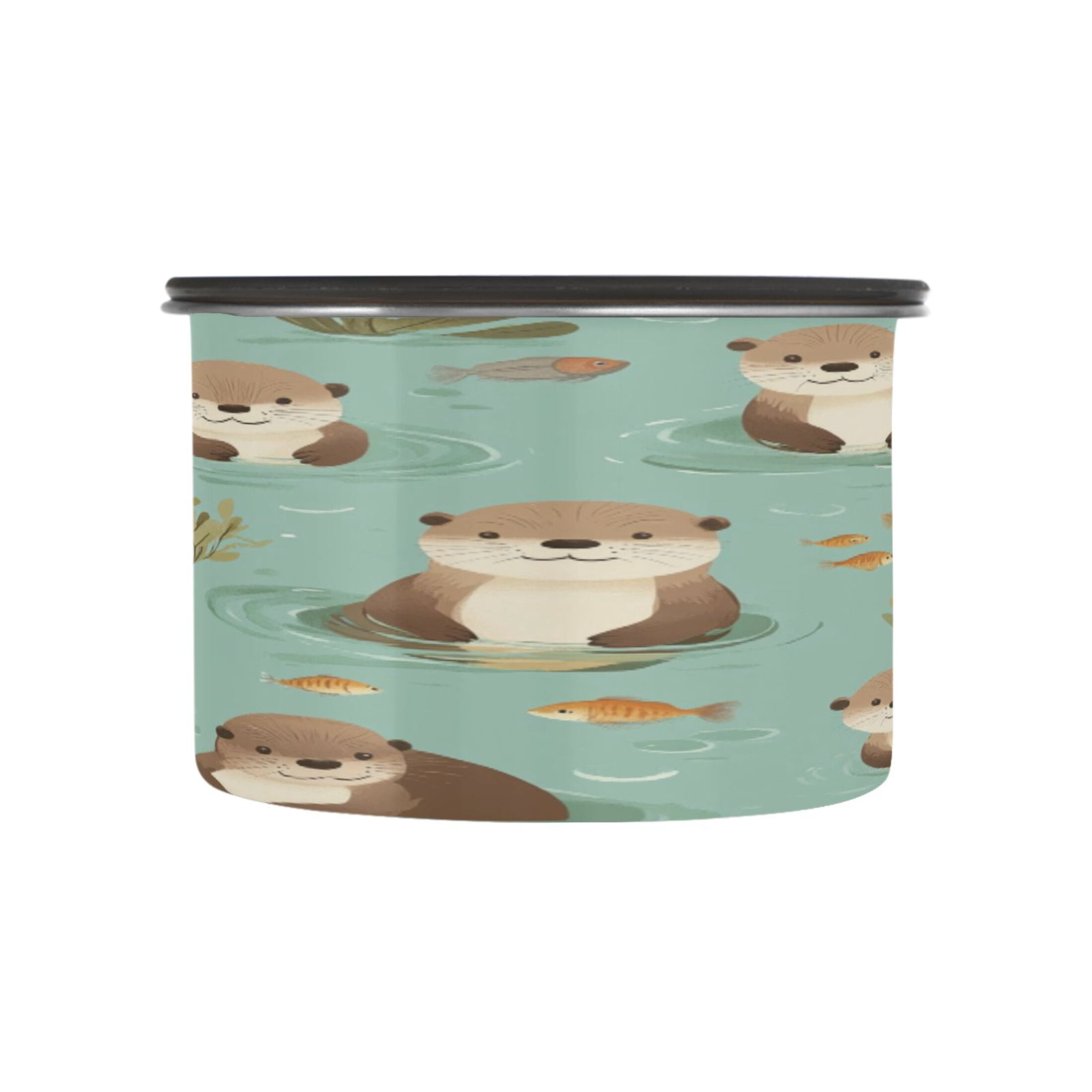 Wobogo Otter Fish Seaweed Food Storage Jars 304 Food Grade Stainless ...
