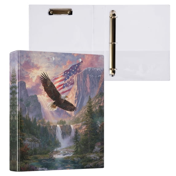 Wobogo Patriotic Eagle Mountain File Folders Set of 1 Extra Large ...