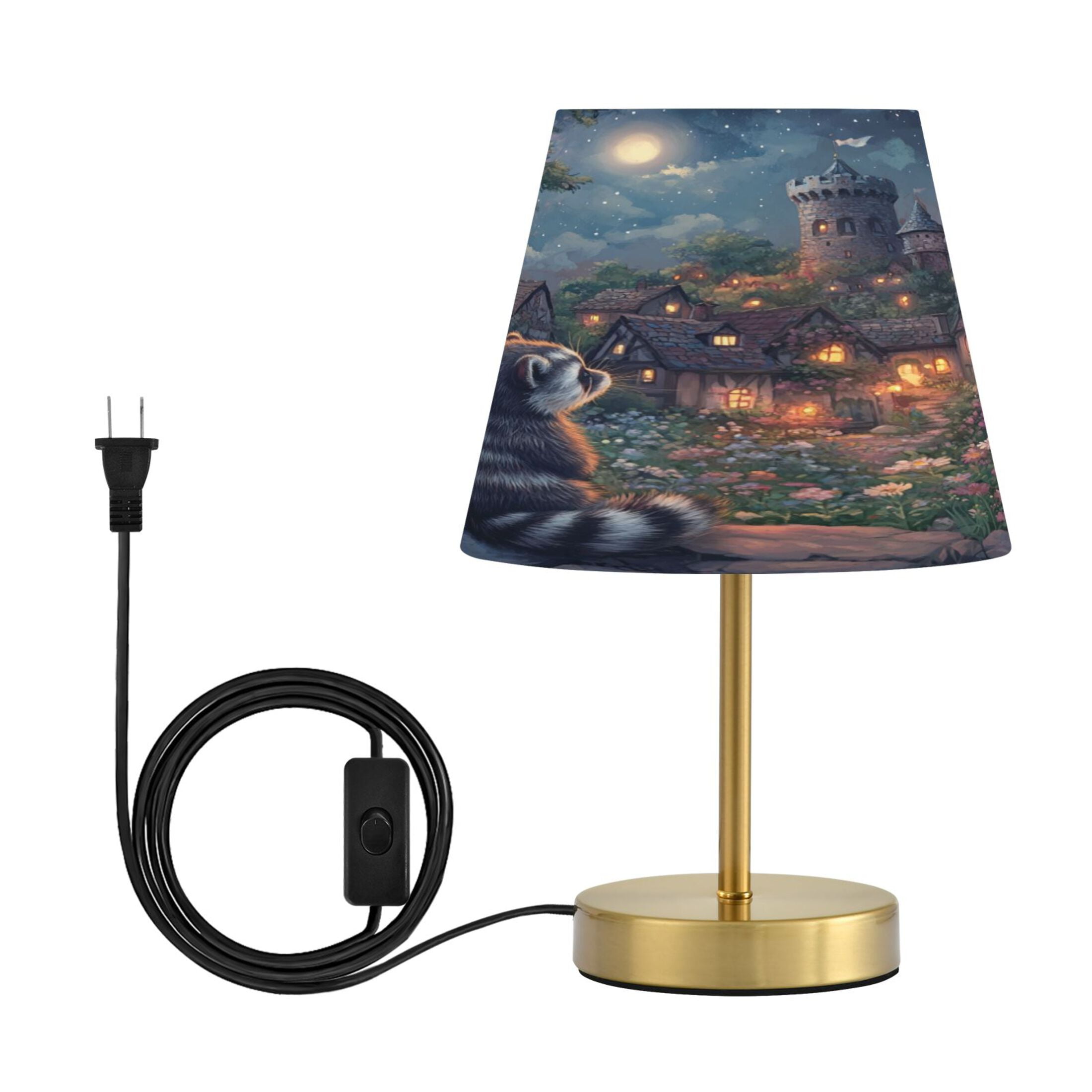 Wobogo Raccoon Trip Table Lamps Three-channel Adjustable Lighted ...
