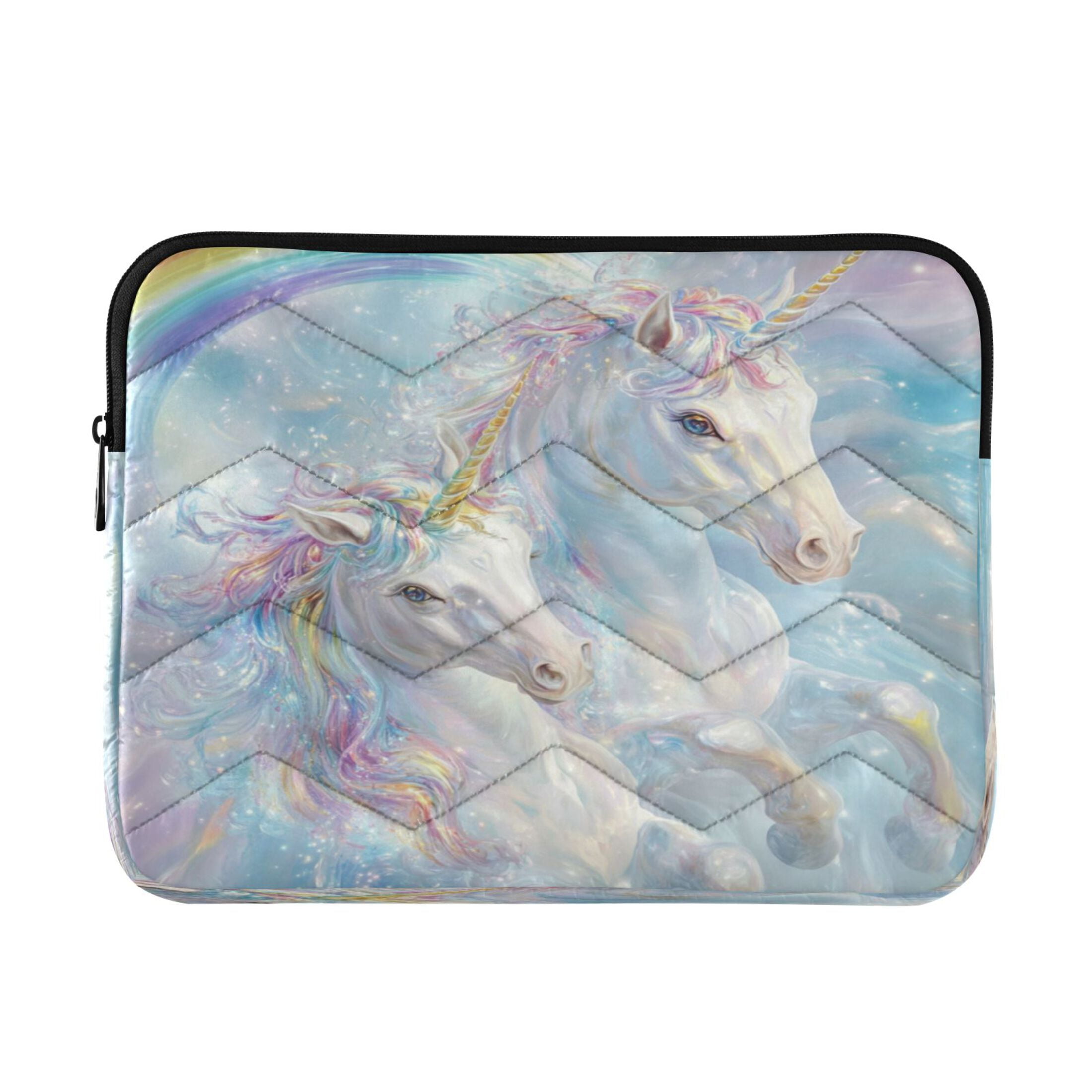 Wobogo Rainbow Unicorns Laptop Sleeve 15.7 inch Lightweight Zipper ...