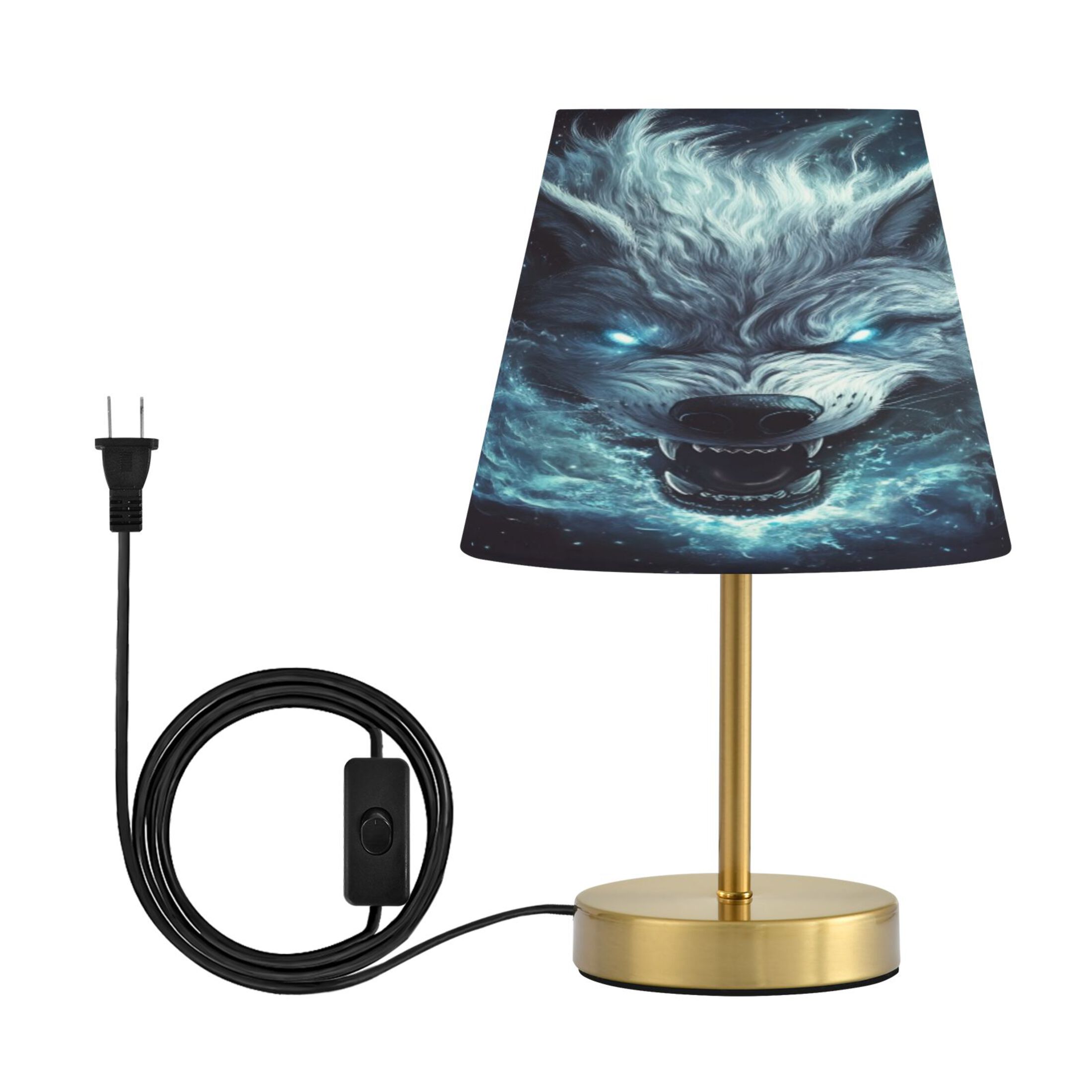 Wobogo Show Ferocity Wolf Table Lamps Three-channel Adjustable Lighted ...