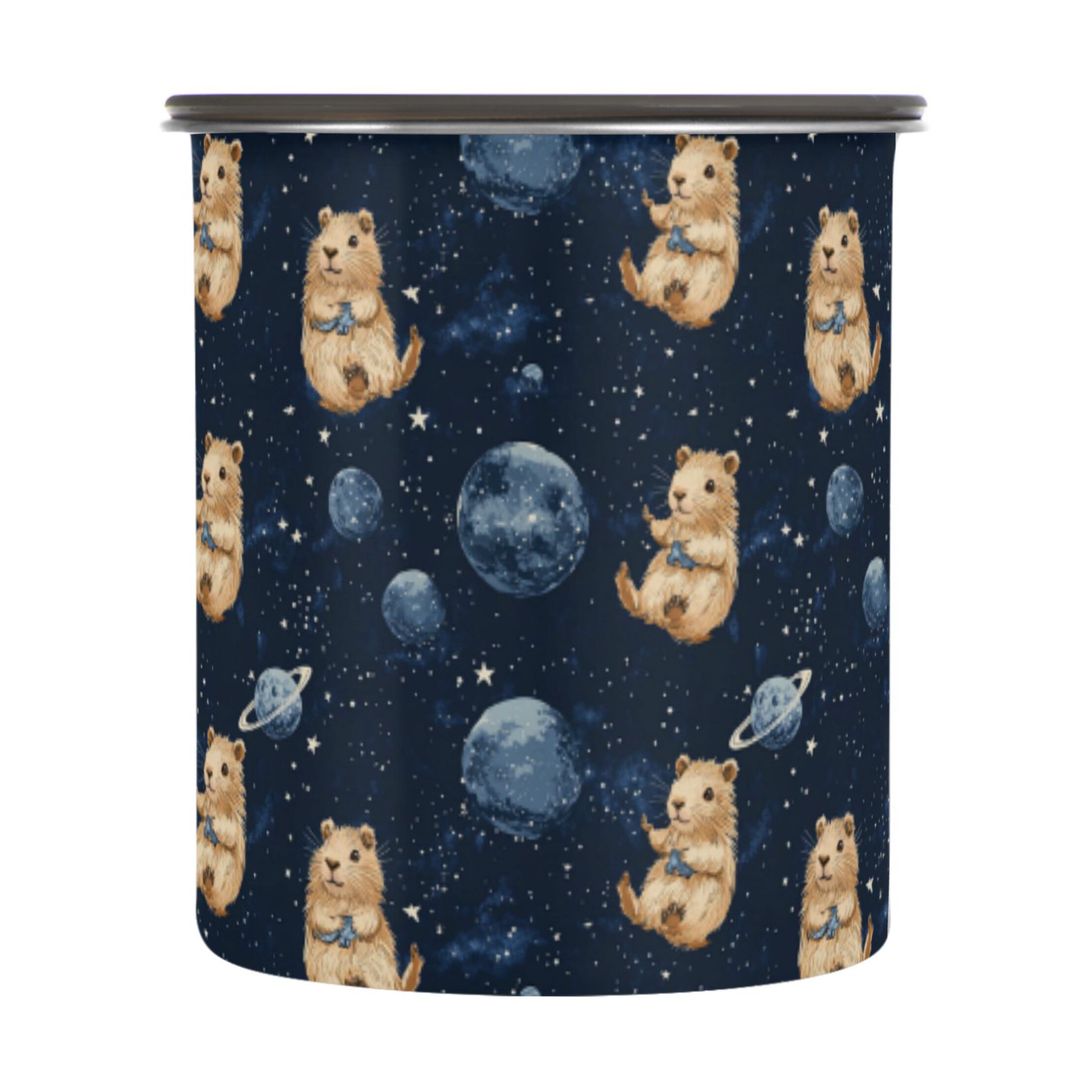 Wobogo Space Guinea Pig Food Storage Jars 304 Food Grade Stainless ...