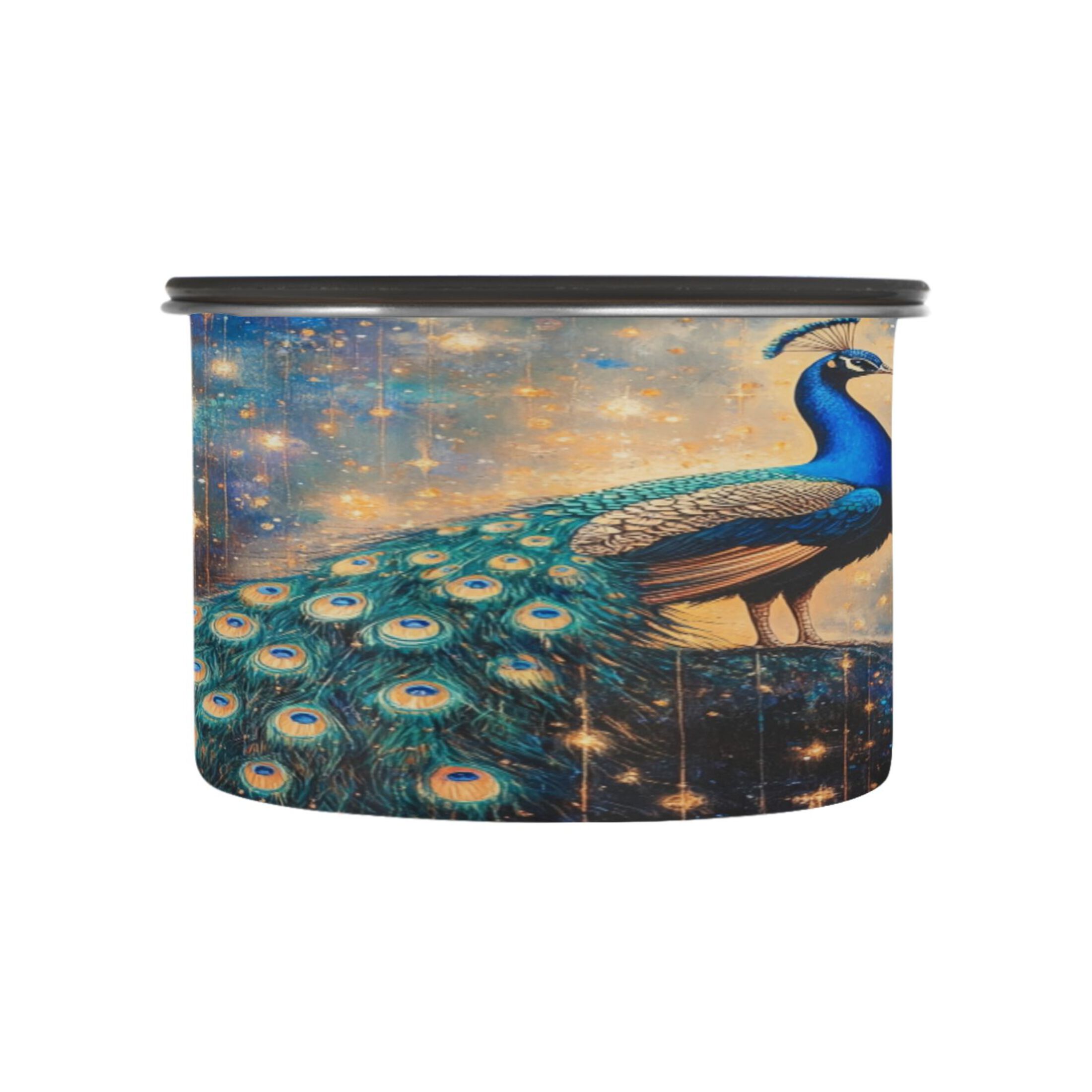 Wobogo Starry Peacock Food Storage Jars 304 Food Grade Stainless Steel ...
