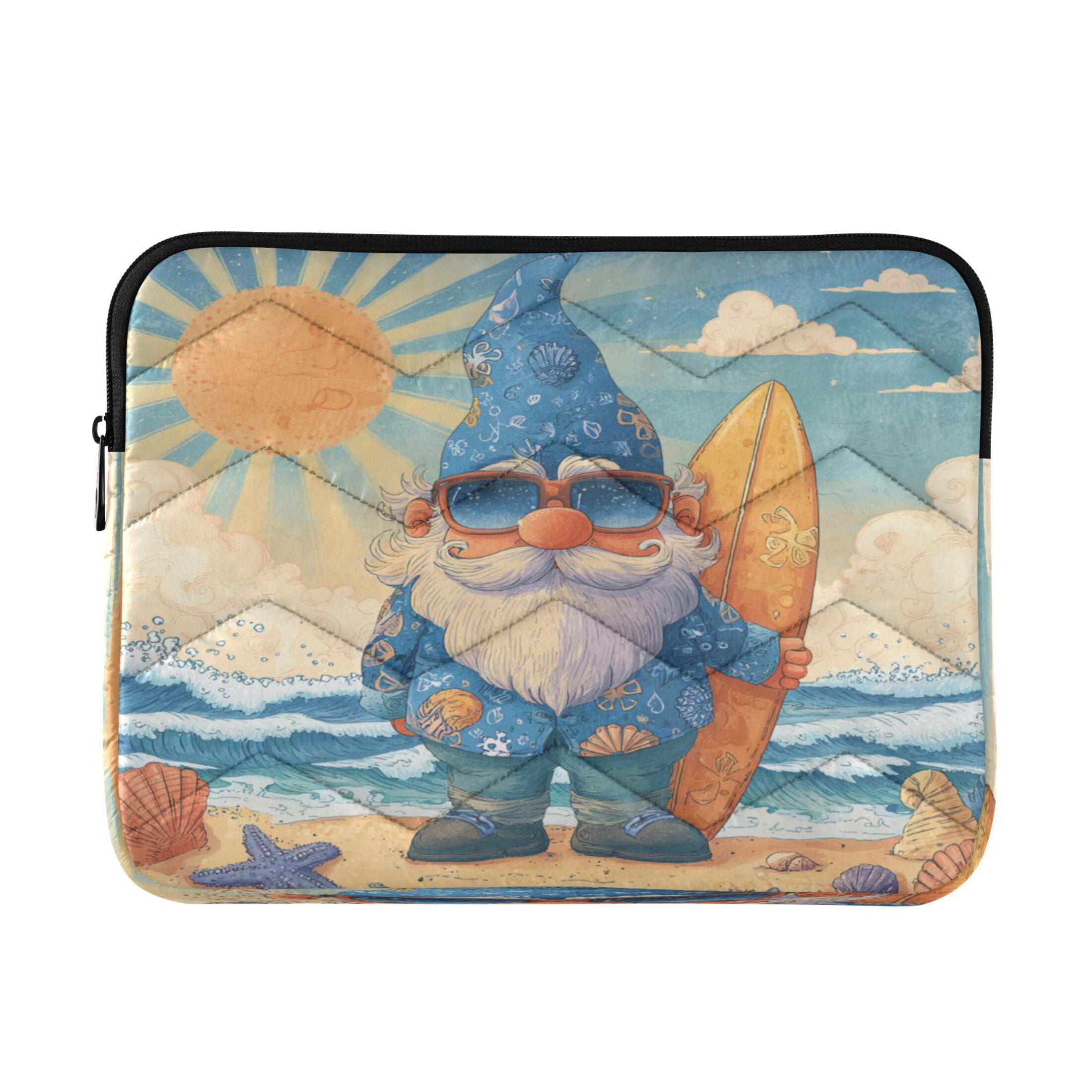 Wobogo Summer Dwarf Laptop Sleeve 15.7 inch Lightweight Zipper Design ...