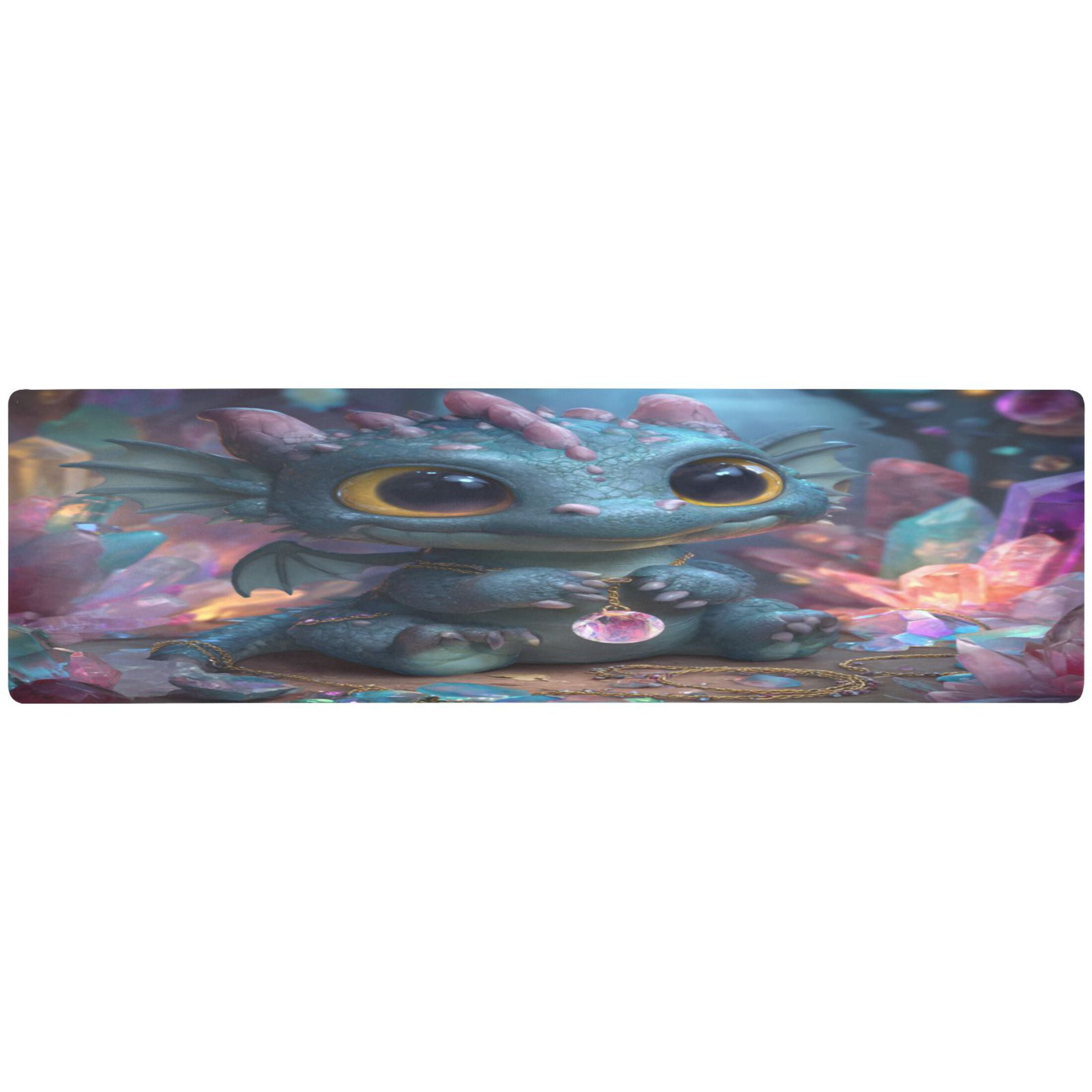 Wobogo Super Cute Dragon Long Dining Table Decor Trivet Heat Resistant ...