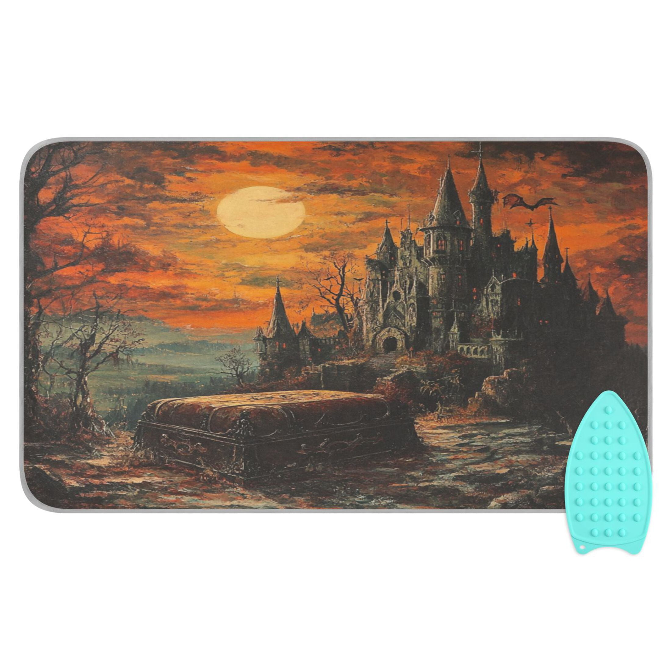 Wobogo The Coffin Of The Vampire Count Ironing Mat Blanket Quilted ...