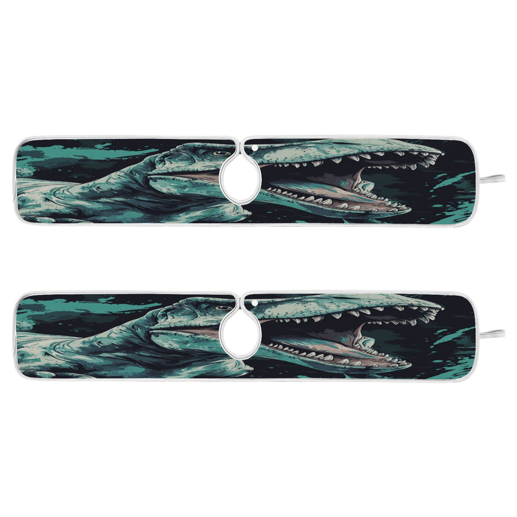 Wobogo Tyrannosaurus Rex Faucet Drying Mat Set of 2 Sponge Material ...