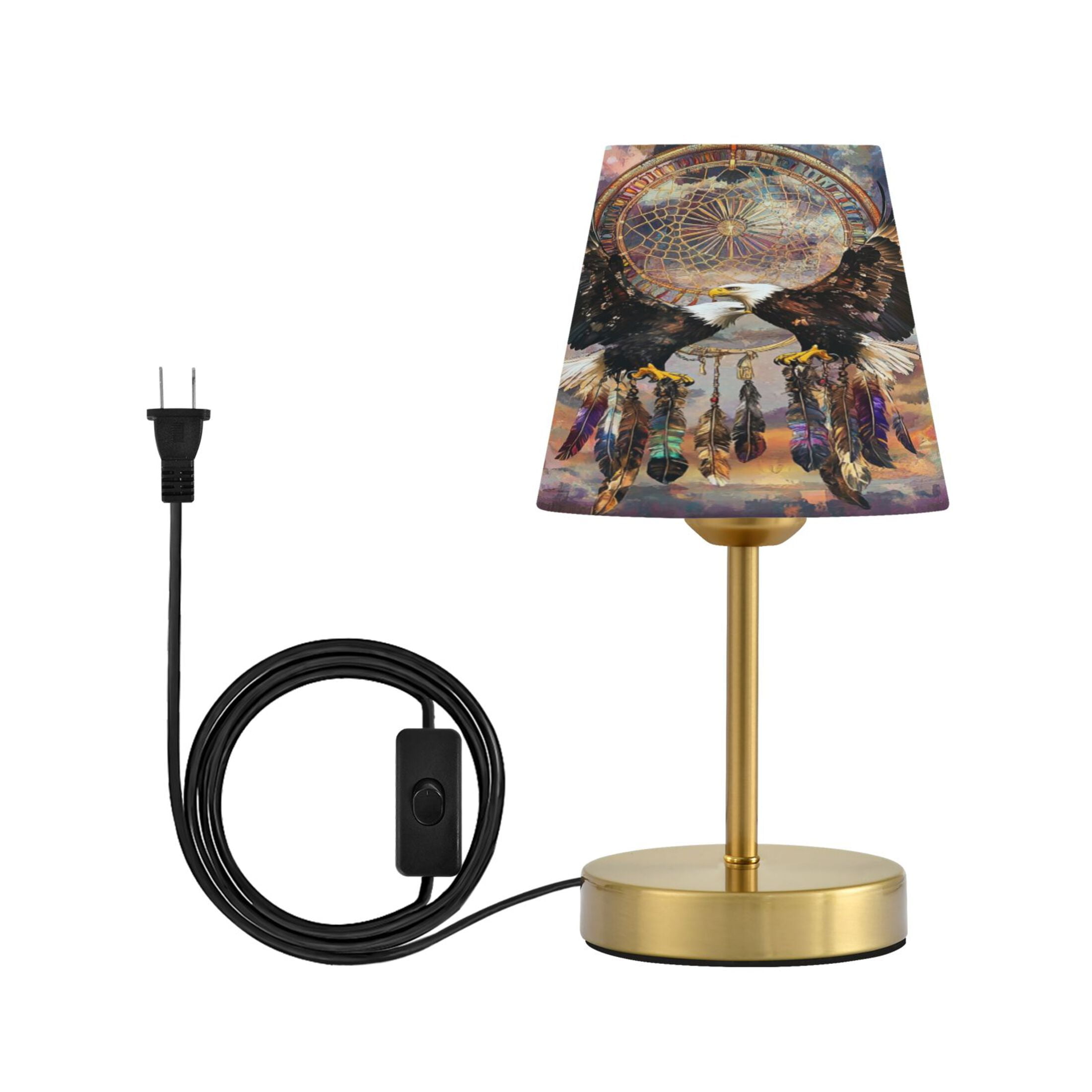 Wobogo White Eagles Soaring Table Lamps Three-channel Adjustable ...