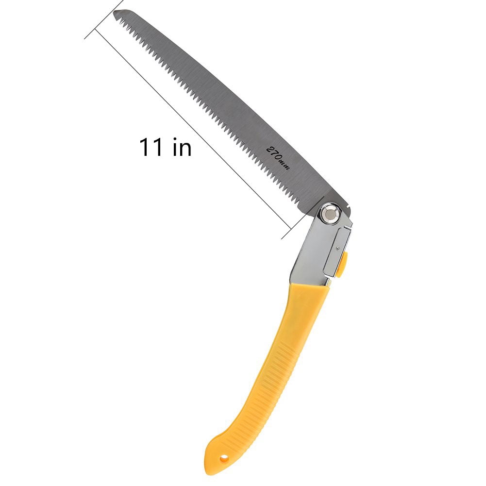Wobythan 11 Inch Folding Hand Saw Wood Cutting Camping Saw Gardening ...