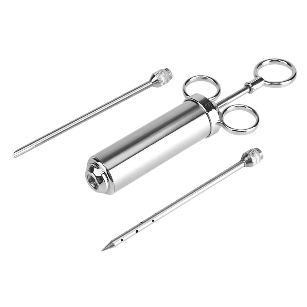 Wobythan Grill Stainless Steel Meat Marinade Injector Flavor Needle ...