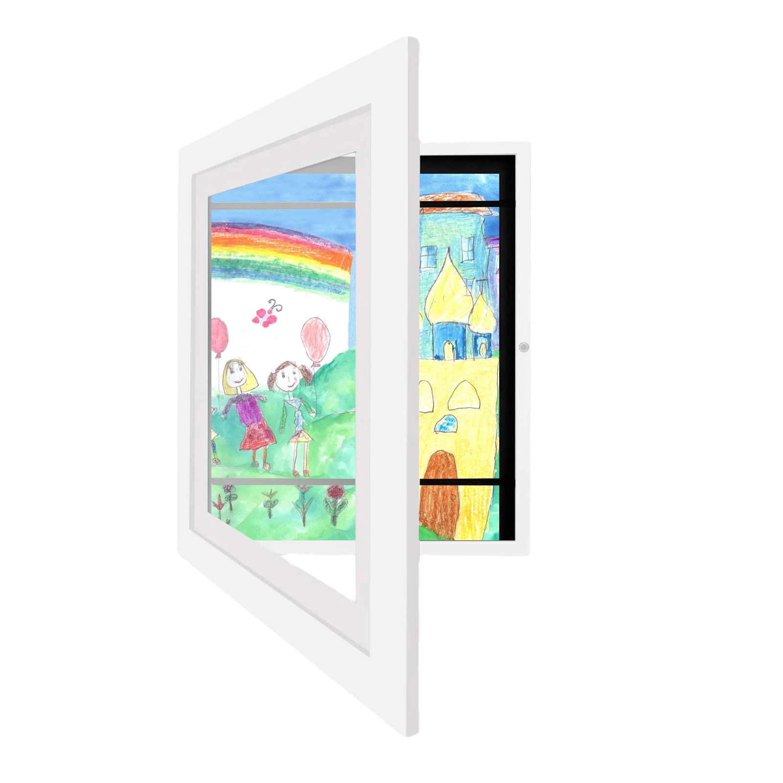 Wobythan Kids Art Frames, 15x11in Front Opening Kids Artwork Frames ...