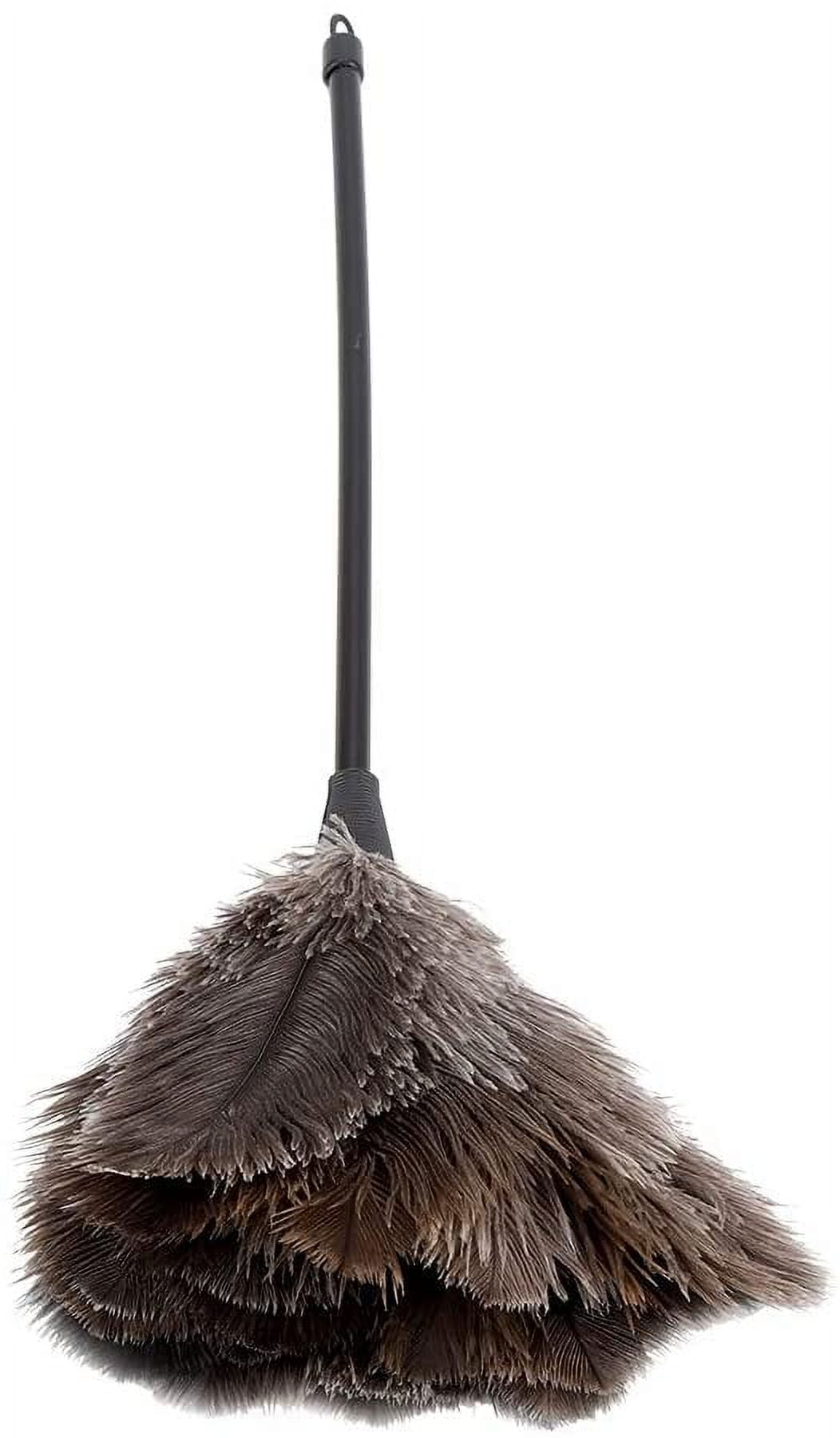Wobythan Ostrich Duster Fluffy Handheld Natural Genuine Ostrich Duster ...