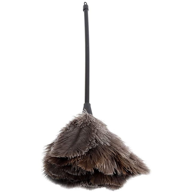 Wobythan Ostrich Duster Fluffy Handheld Natural Genuine Ostrich Duster ...