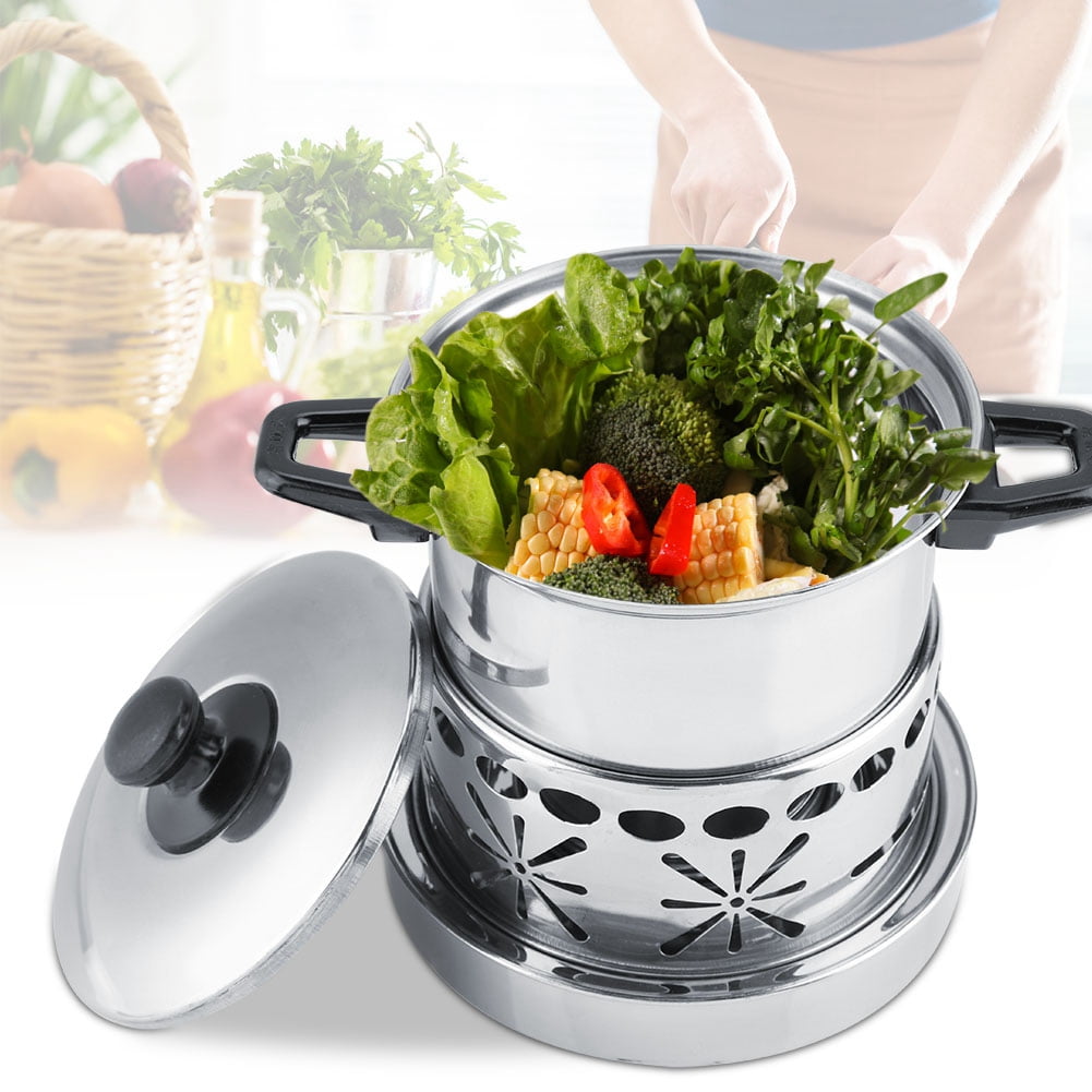 Wobythan Portable Stainless Steel Alcohol Stove for Camping, Travel ...