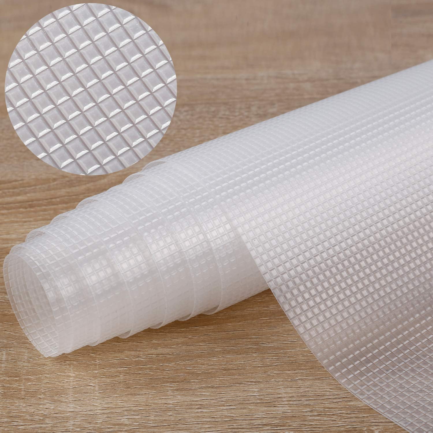 WochiTV Kitchen Shelf Liner Drawer Liners, 17.5 x 157.4 inches Lemon ...