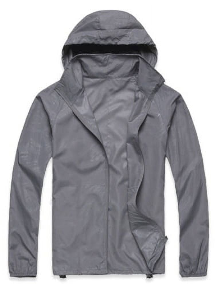 Wodstyle Long Sleeve Waterproof Lightweight, Rain Coats (Women's M ...