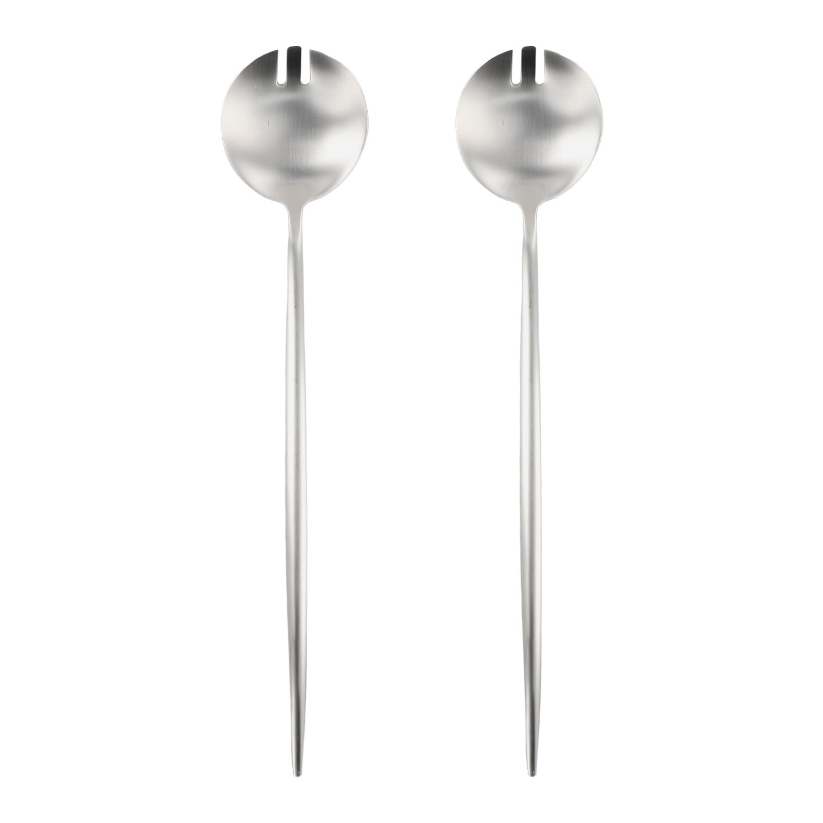 Wodtesl Aesthetic Long Handle Salad Serving Utensils Made from Quality ...