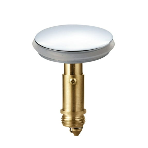 Wodtesl Brass Bathroom Sink Drain Stopper 1.5 inch Push Button Click ...