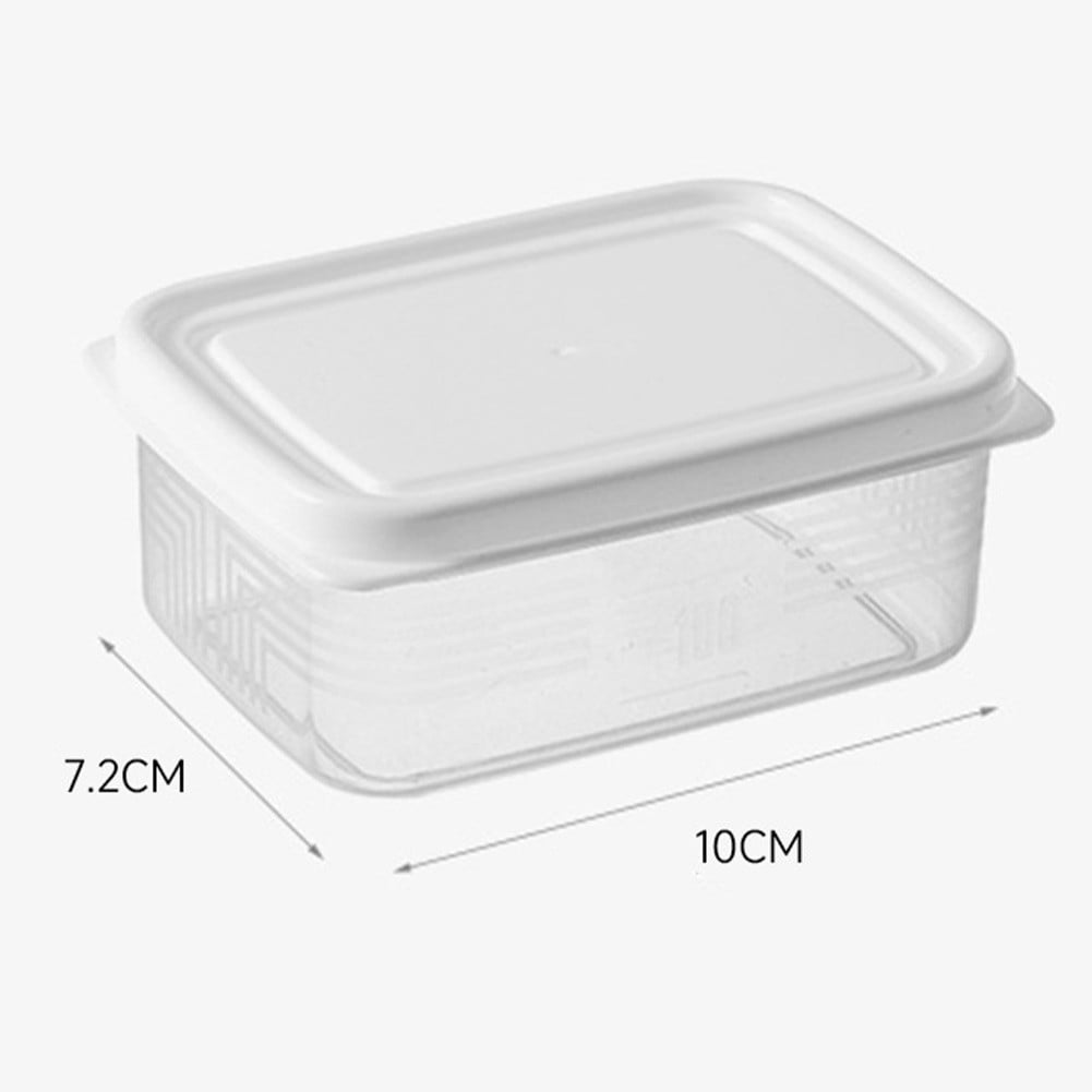 Wodtesl Crisper Box Storage Solution with Airtight Seal for Fresh Food ...
