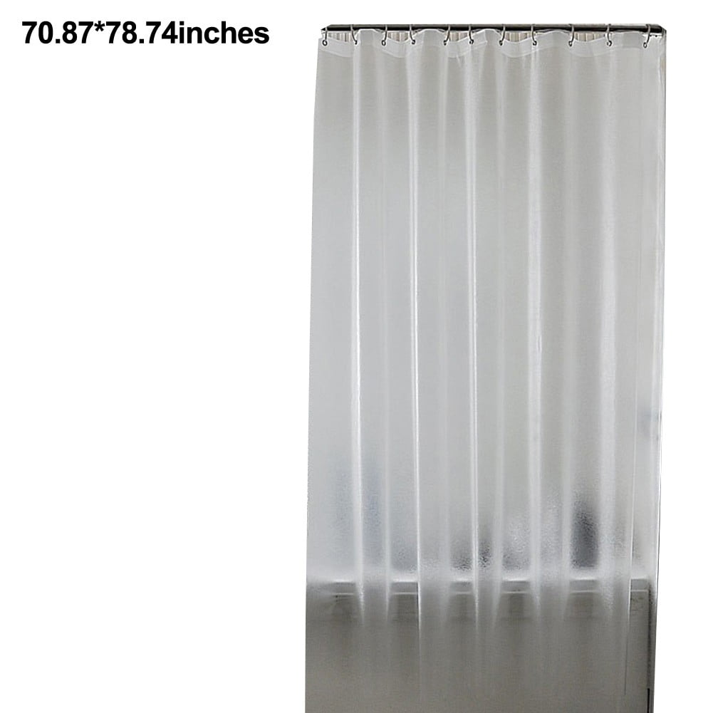 Wodtesl EVA Material Translucent Shower Curtain Perfect Addition to ...