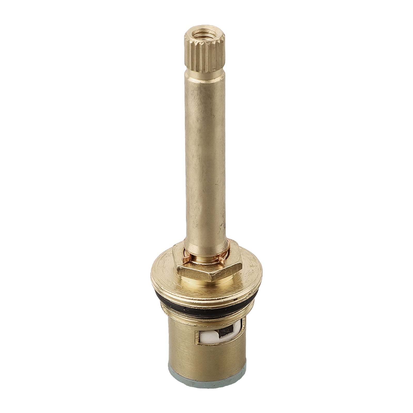 Wodtesl Long Handle Brass Shower Valve Replacement,3.2 inch Stem, 1/2 ...
