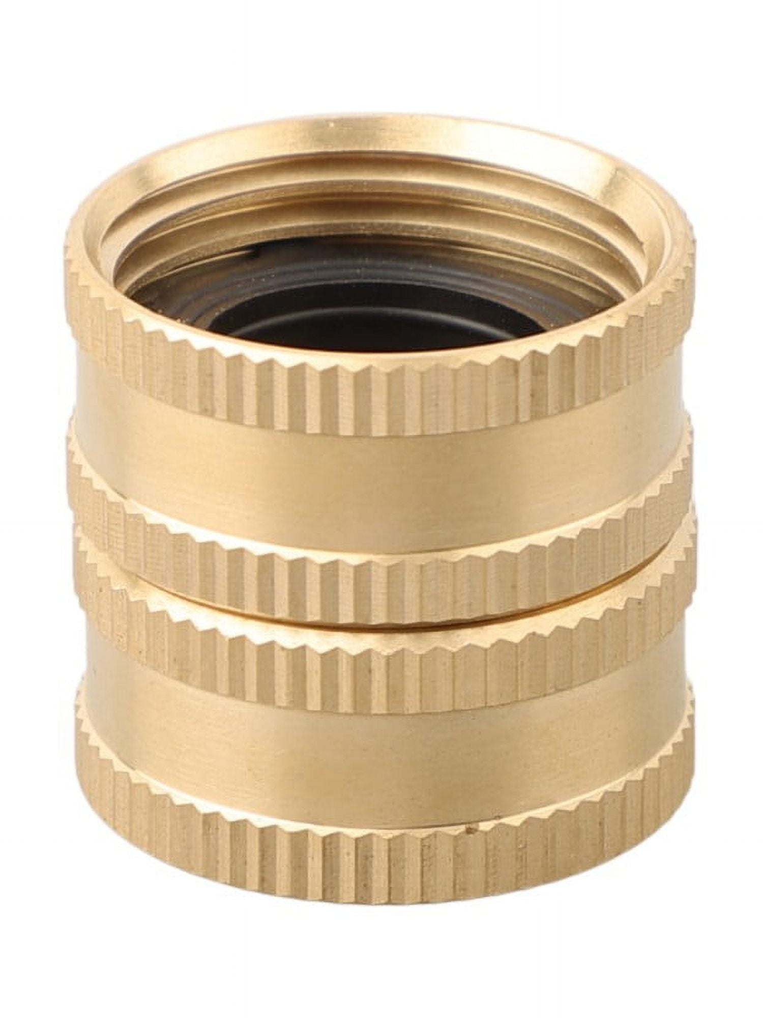 Wodtesl Metal Water Hose Double Female Adapter - Swivel Connection for ...