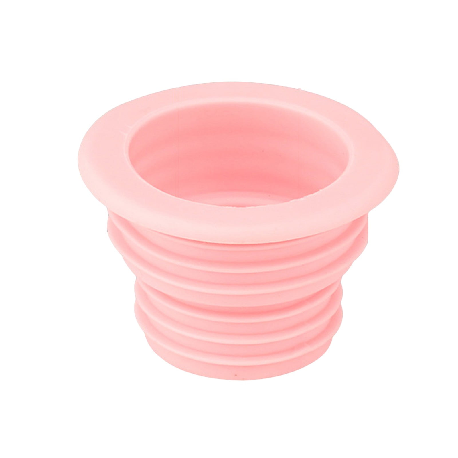 Wodtesl Pink Silicone Drain Pipe Seal for Washing Machine, Sink, Floor ...