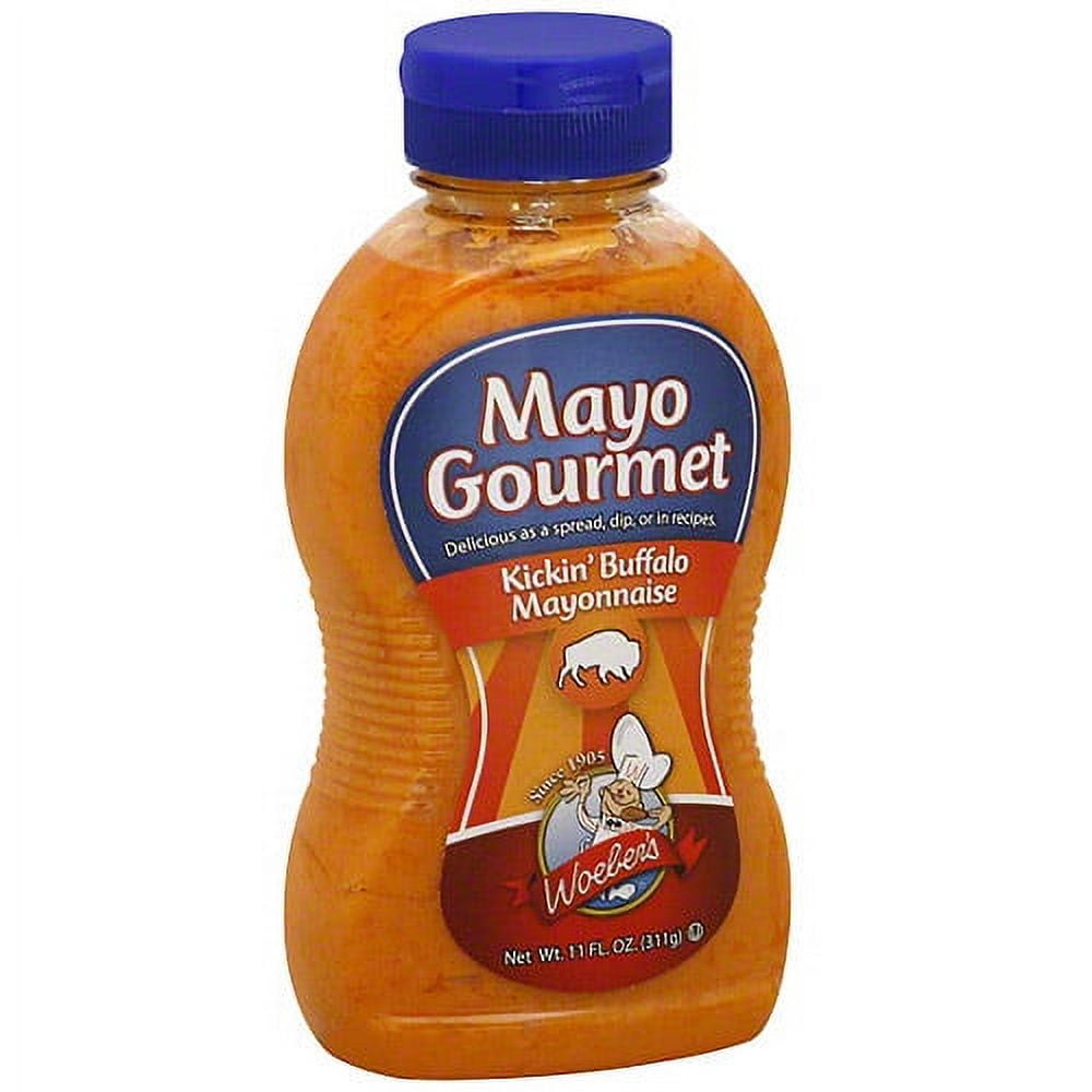 Woeber's Kickin Buffalo Mayonnaise, 11 oz (Pack of 6) - Walmart.com