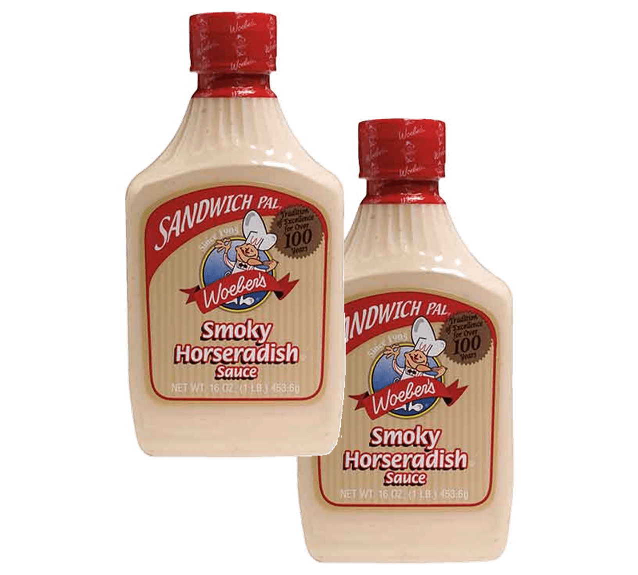 Woeber's Sandwich Pal Smoky Horseradish Sauce, 2-Pack 16 oz. Bottles ...