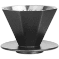 Wofarmy 304 Stainless Steel for V60 Pour Over Coffee Filter Octagonal ...
