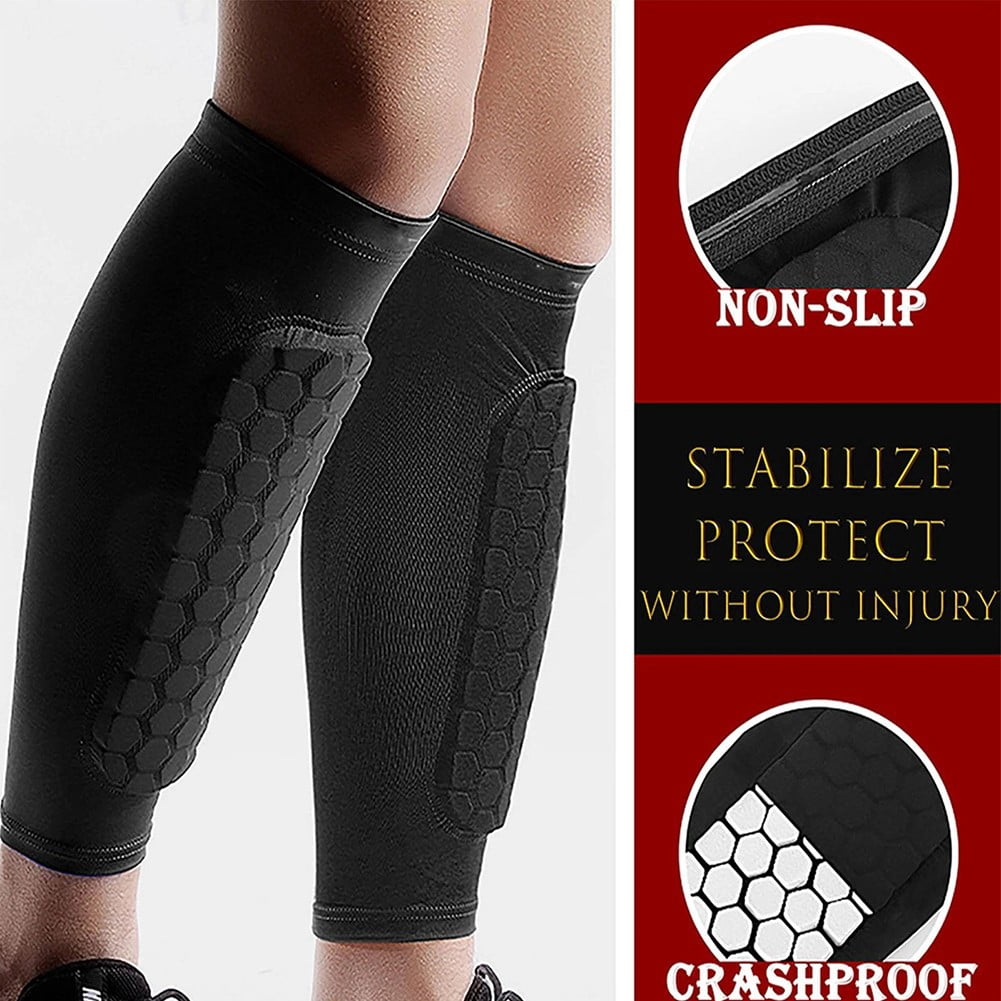 Wofarmy Breathable Honey-Comb Compression Leg Sleeves for Sports ...
