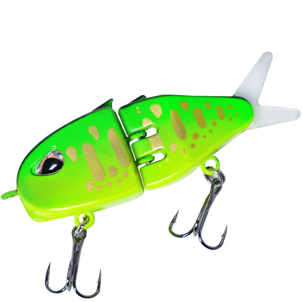 Wofarmy Dynamic 3D Printed Lures 60Mm for Effective for Bass And Trout ...