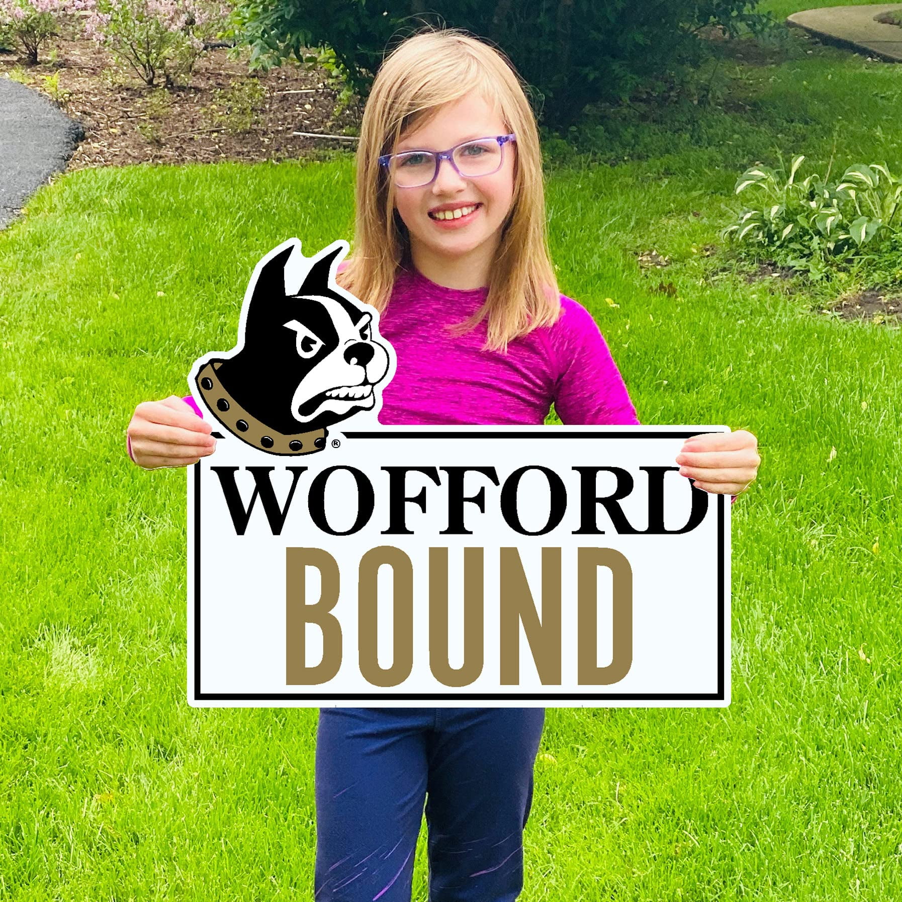Wofford College Bound Lawn Sign (Officially Licensed) - Walmart.com