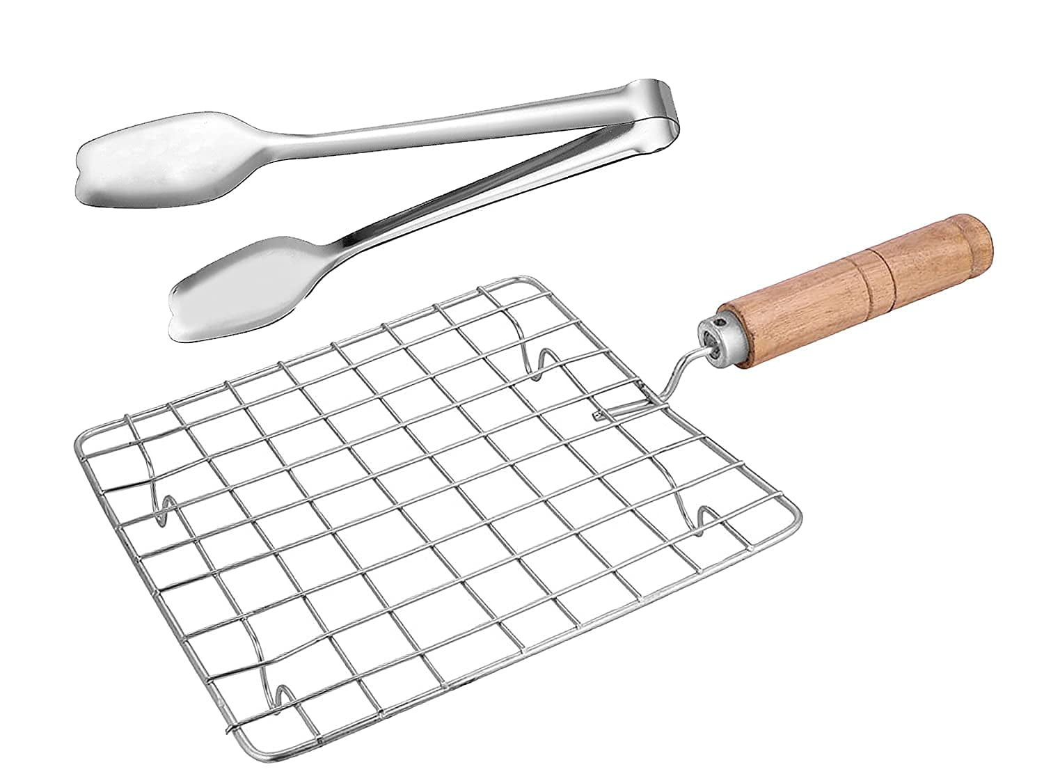 Wofier Barbeque Jali Roti Roast Grill Papad Roaster Chapati Toast Grill ...