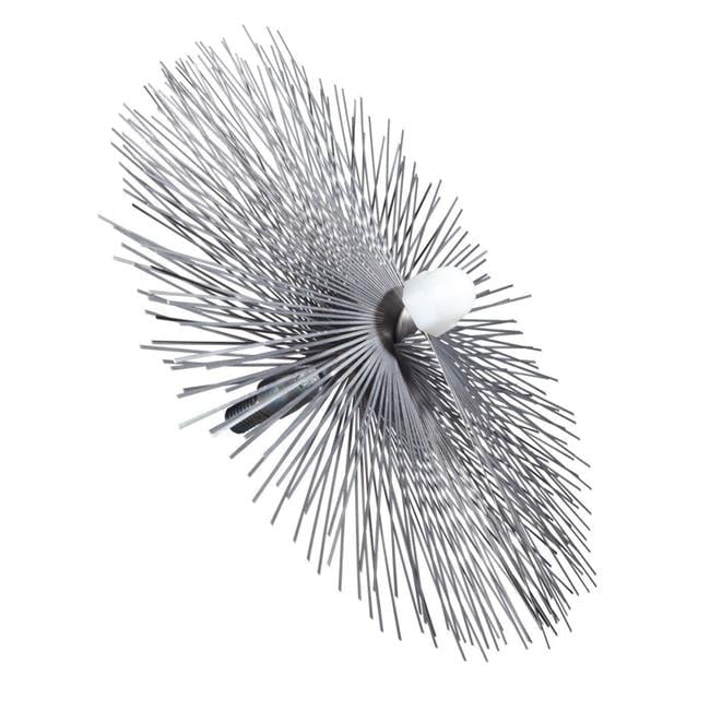 Wohler 17425 10 in. M10 Threaded Flat Wire Brush with 3 Layers ...