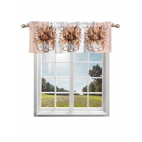 Burnt Orange Valances