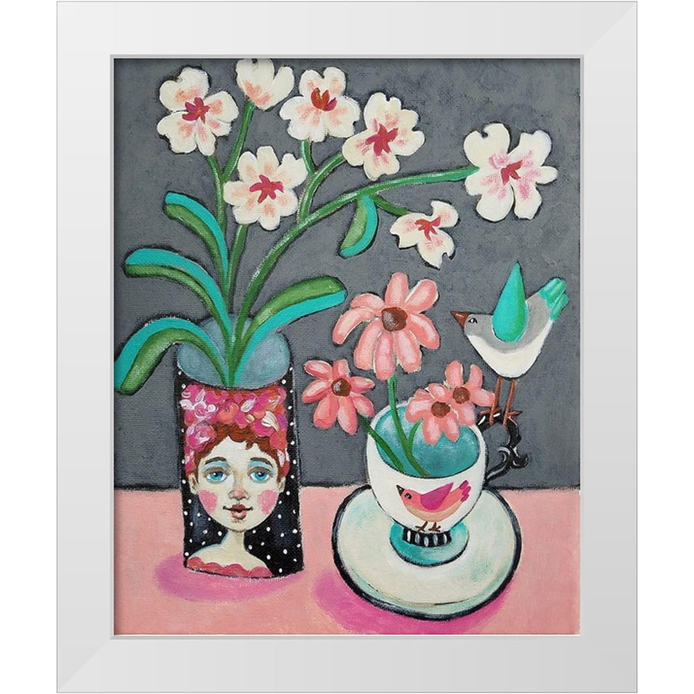Wojahn, Holly 12x14 White Modern Wood Framed Museum Art Print Titled ...