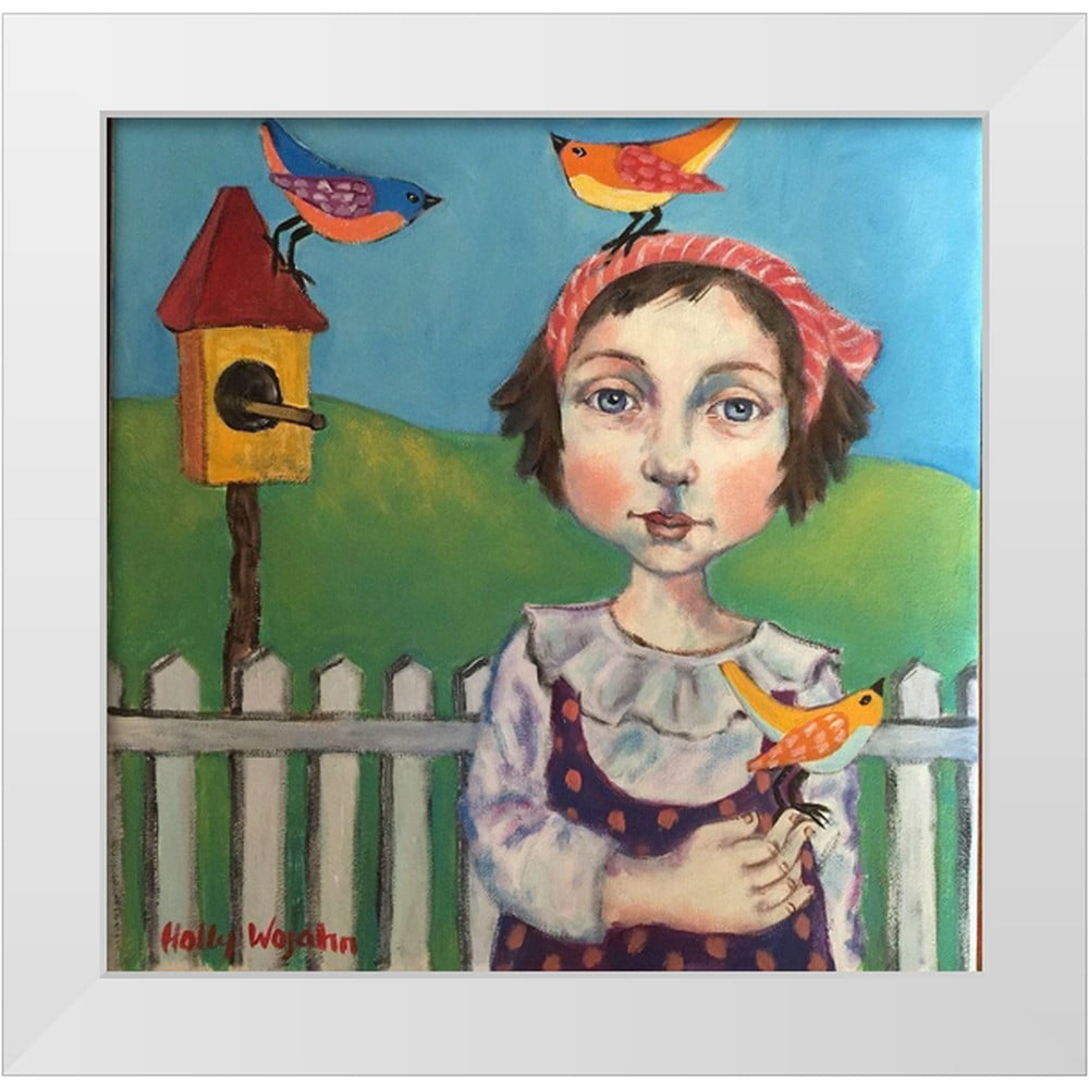 Wojahn, Holly 20x20 White Modern Wood Framed Museum Art Print Titled ...