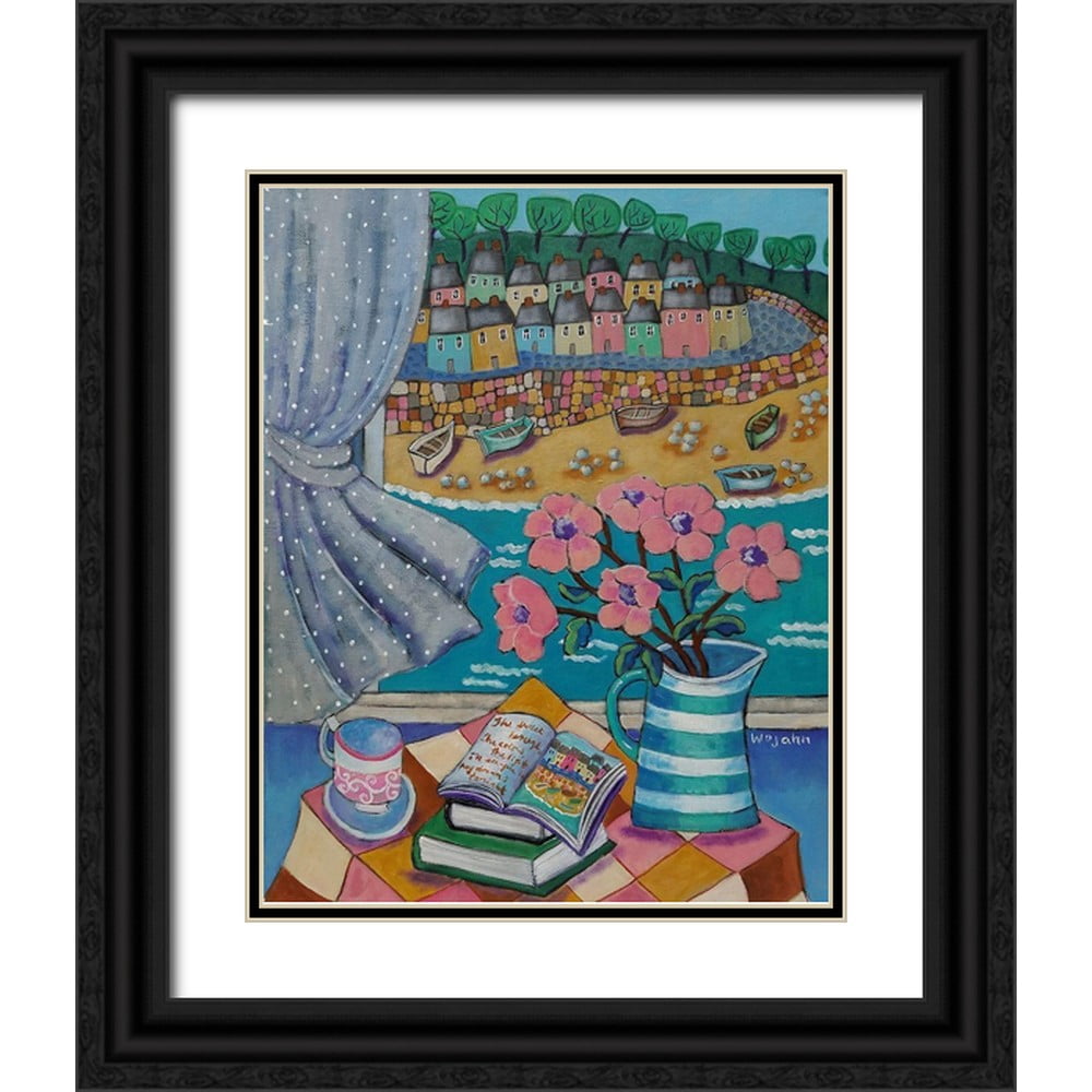 Wojahn, Holly 20x24 Black Ornate Wood Framed with Double Matting Museum ...