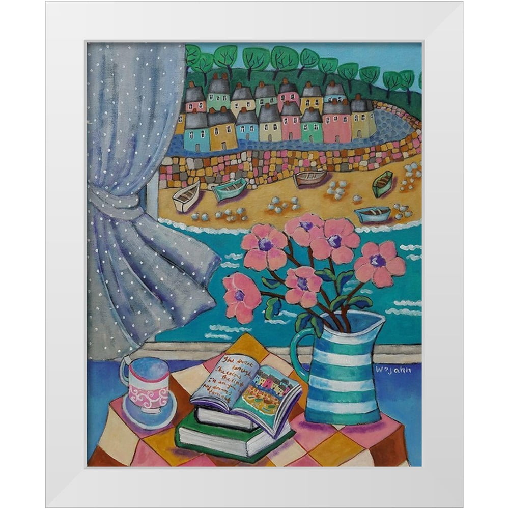 Wojahn, Holly 26x32 White Modern Wood Framed Museum Art Print Titled ...