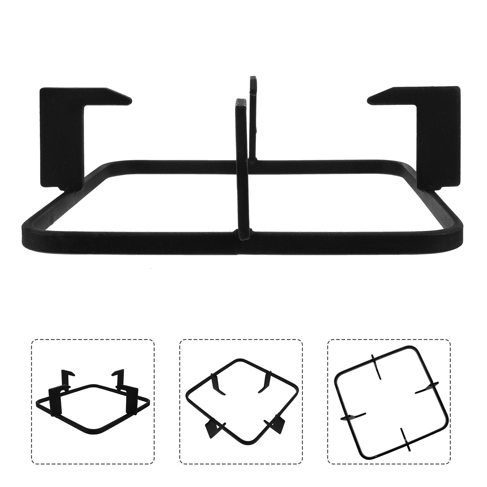 Wok Pan Support Rack Wok Ring Stove Trivets Cooktop Range Pan Holder ...
