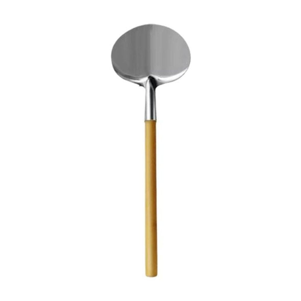 Wok Spatula, Stainless Steel Wok Spatula with Wooden Handle Non Stick ...