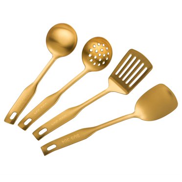 Stainless Steel Wok Spatula, Wok Utensils for Carbon Steel, Wok Tools ...
