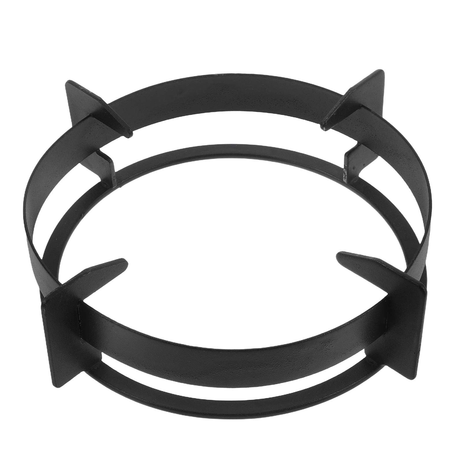 Wok Steam Rack Gas Stove Stand Clamp Incinerator Rivet Car Work Black ...