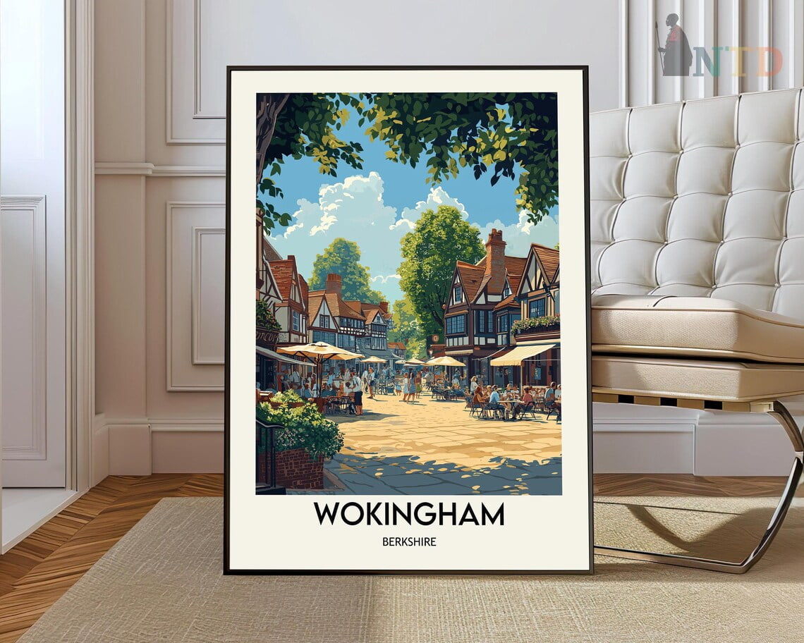 Wokingham Poster, Wokinghamwokingham Print, Wokingham Photo, Wokingham ...